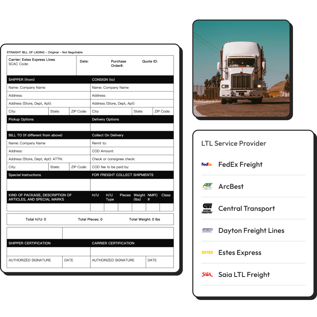 LTL Shipping & BOL Automation for E-commerce - Synctify, Inc.